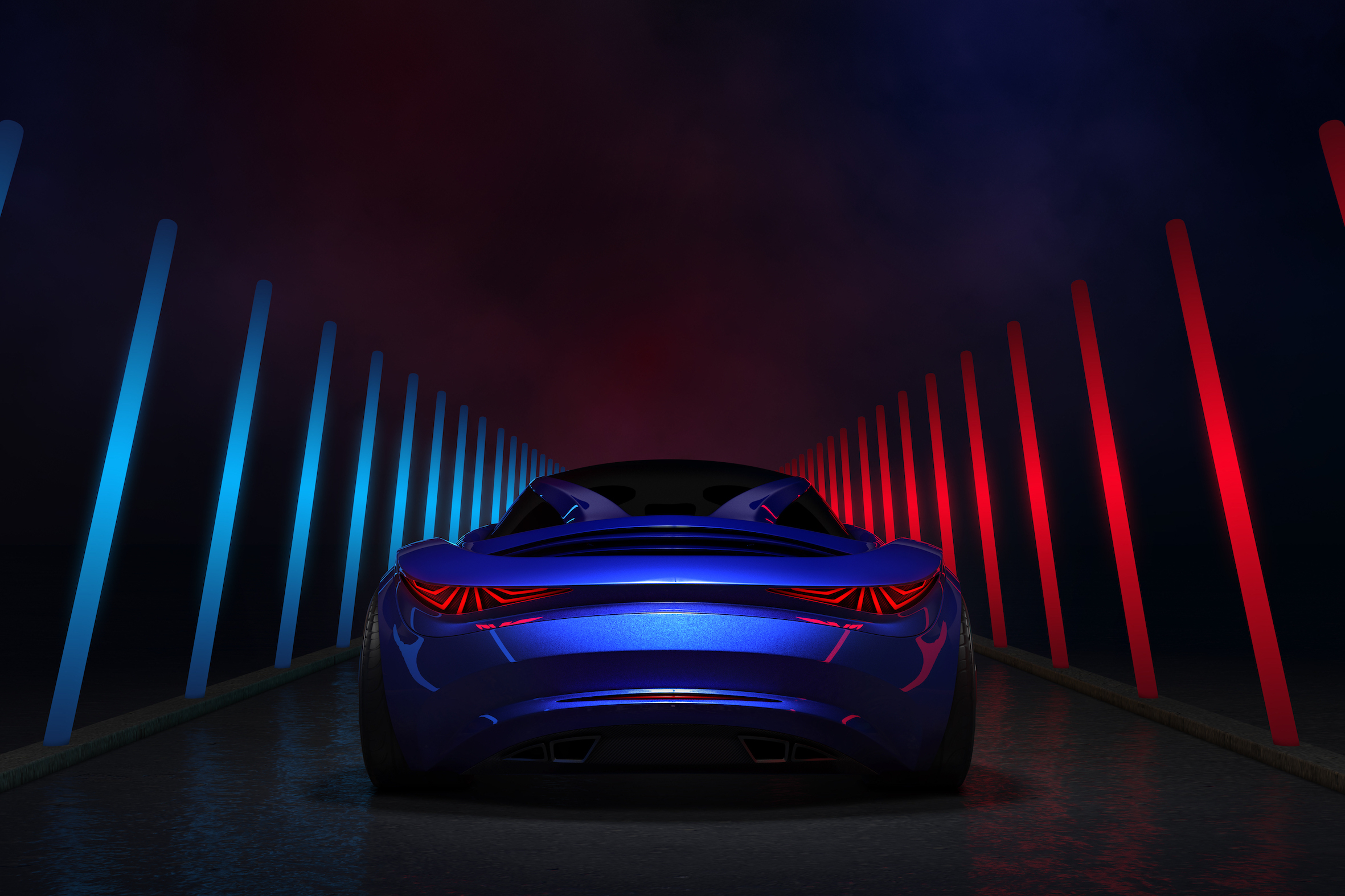 Techno Blue - 2023 års Global Automotive Color of the Year | INREDNINGSnyheter.se